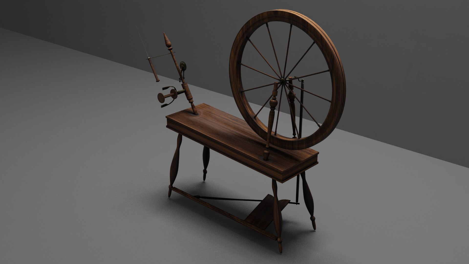 Wheel Spinning 3D Model - TurboSquid 1226728