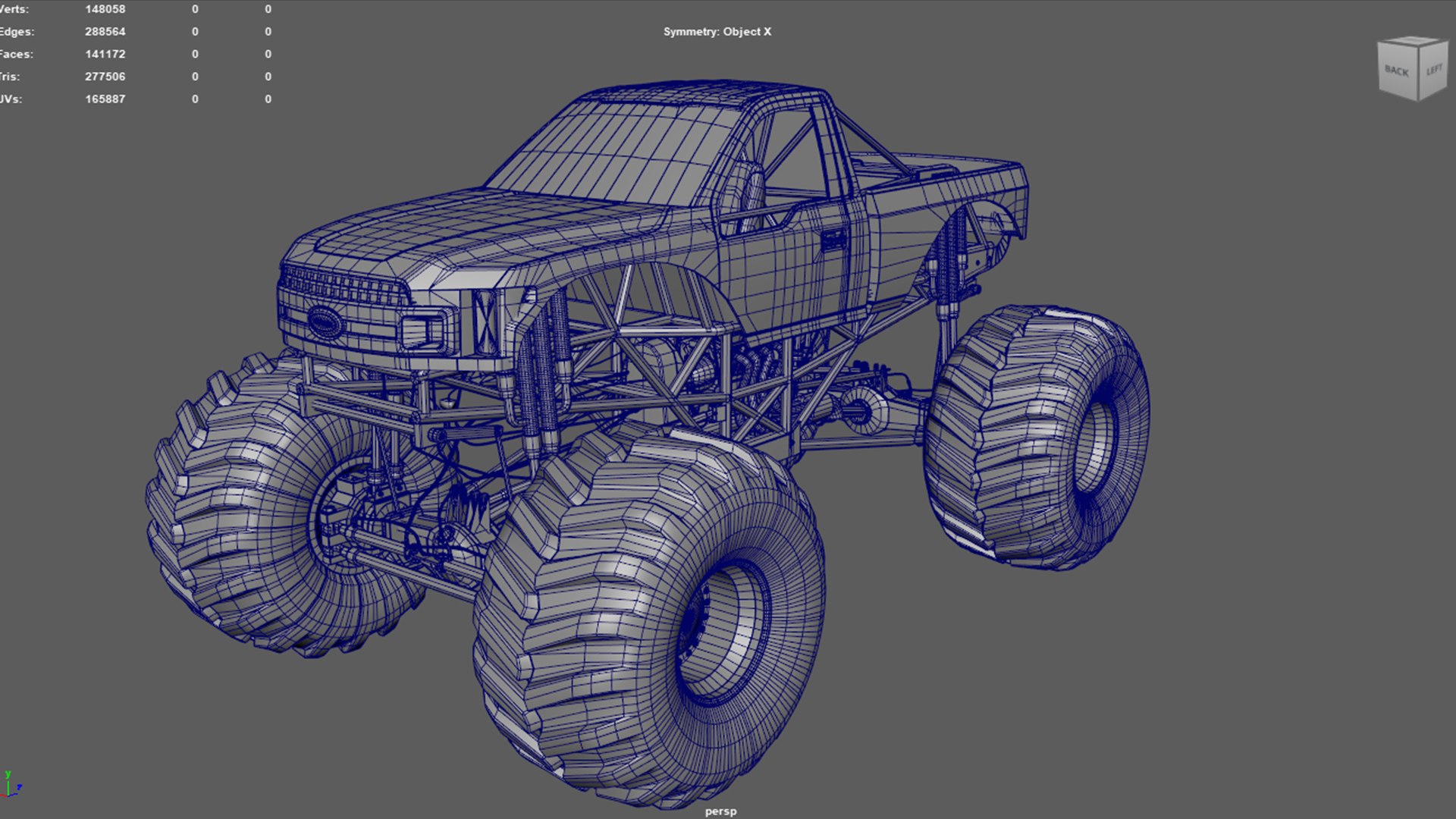 Monster truck 3D model - TurboSquid 2090297