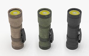 Blender Flashlight Models | TurboSquid