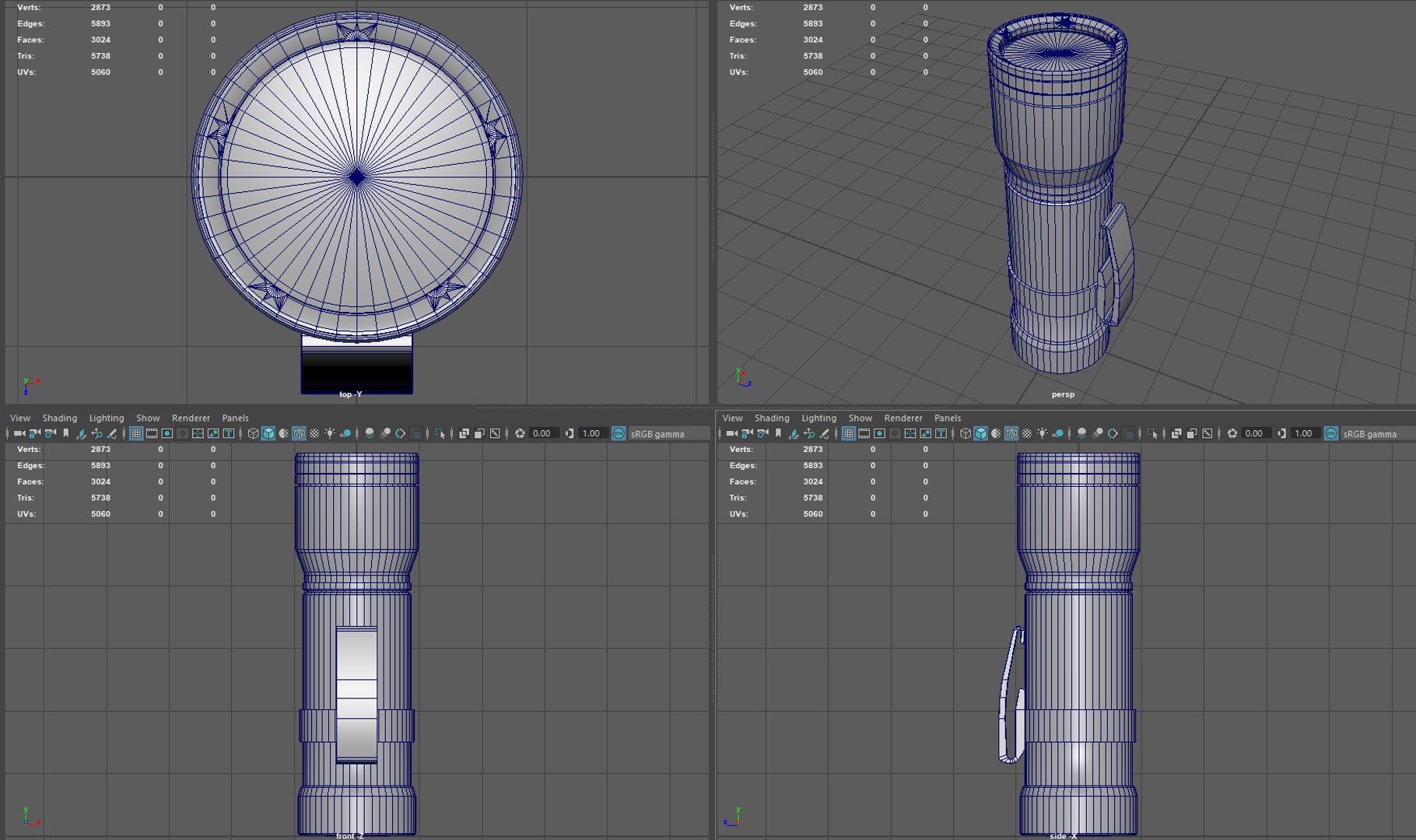 3D FLASHLIGHT - TurboSquid 1853816