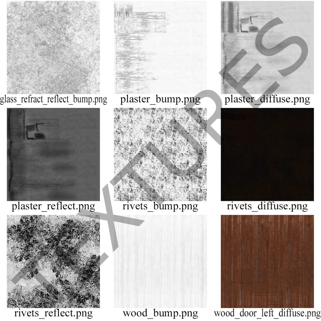 3d model of door greco roman 3