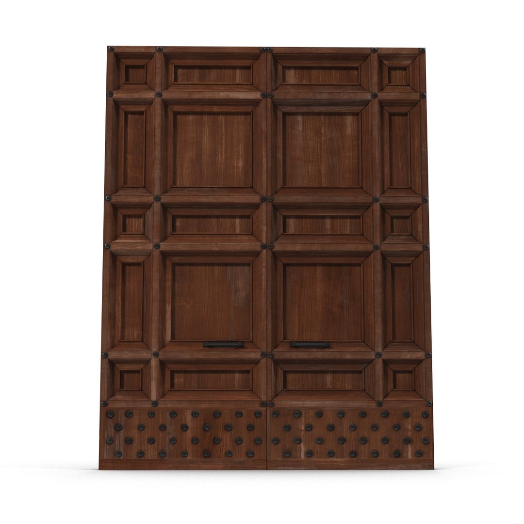 3d Model Of Door Greco Roman 3