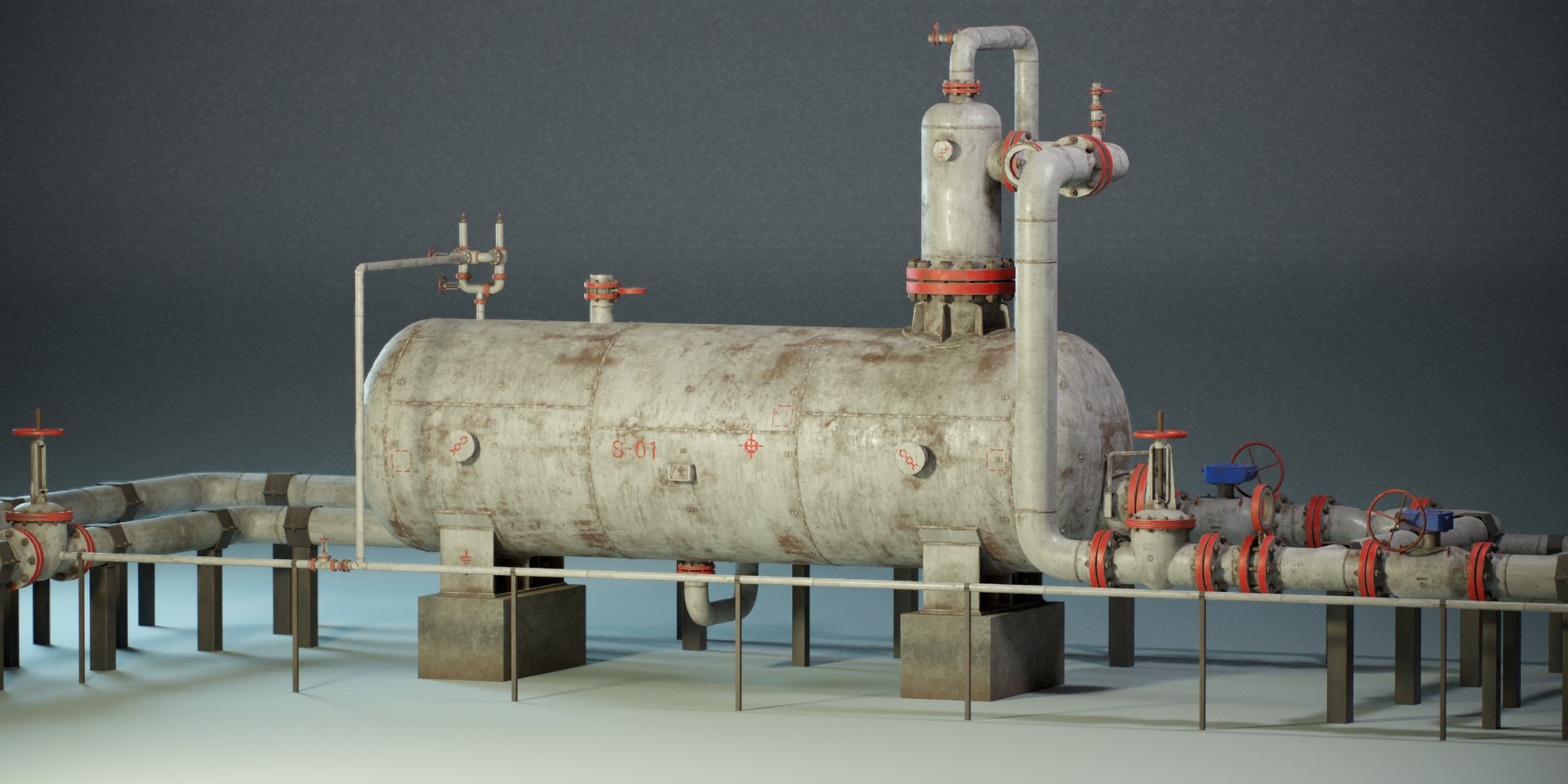 Pbr Industrial Separator 3D Model - TurboSquid 1220633