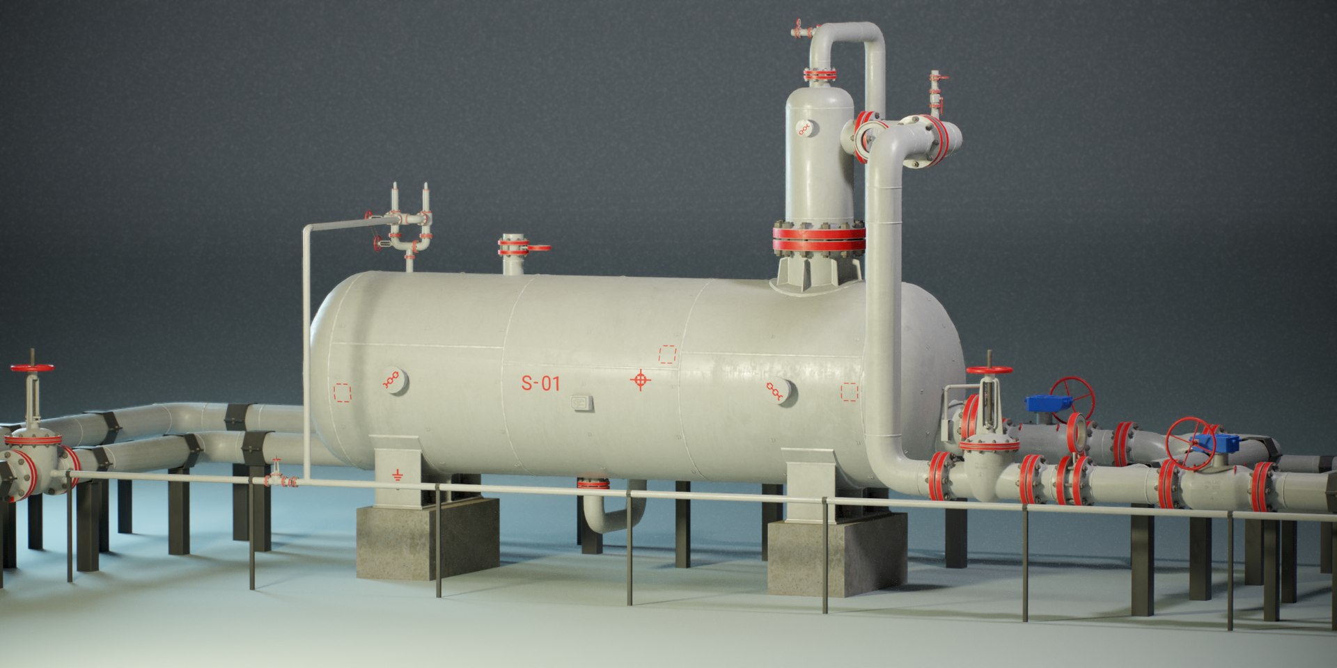 Pbr Industrial Separator 3D Model - TurboSquid 1220633