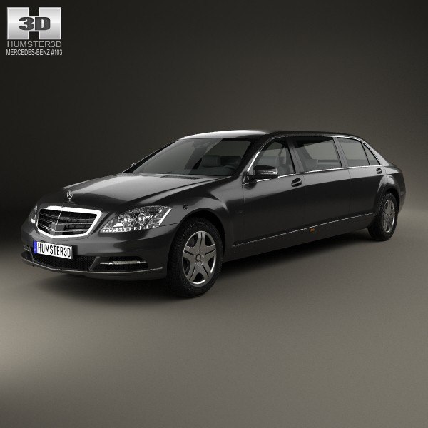 2012 benz mercedes 3d model