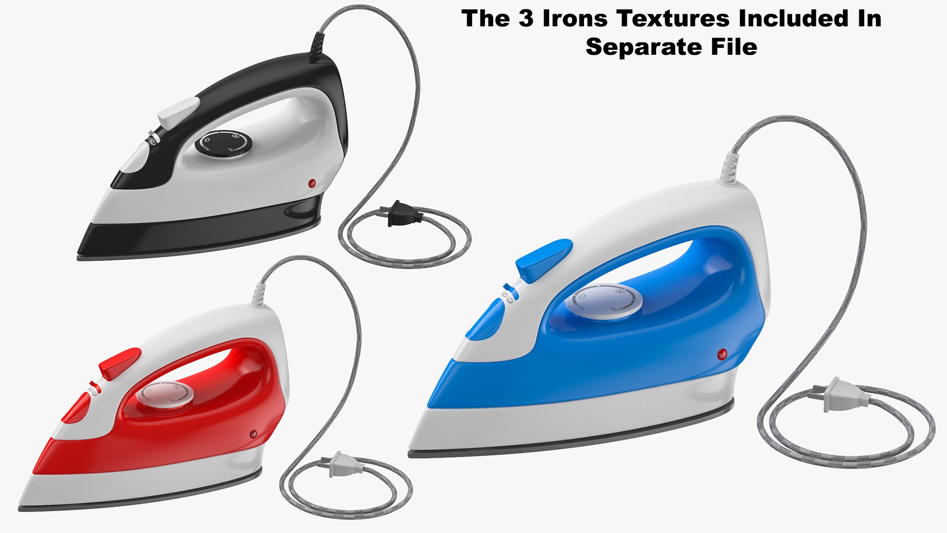 Horizontal And Vertical Irons Collection 3D Model - TurboSquid 2017112