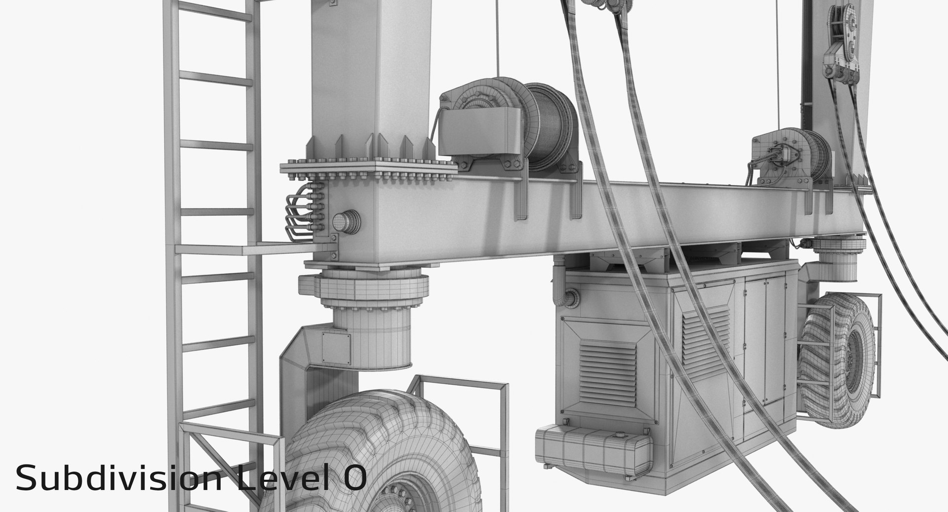 Travel Lift Model - TurboSquid 1298120
