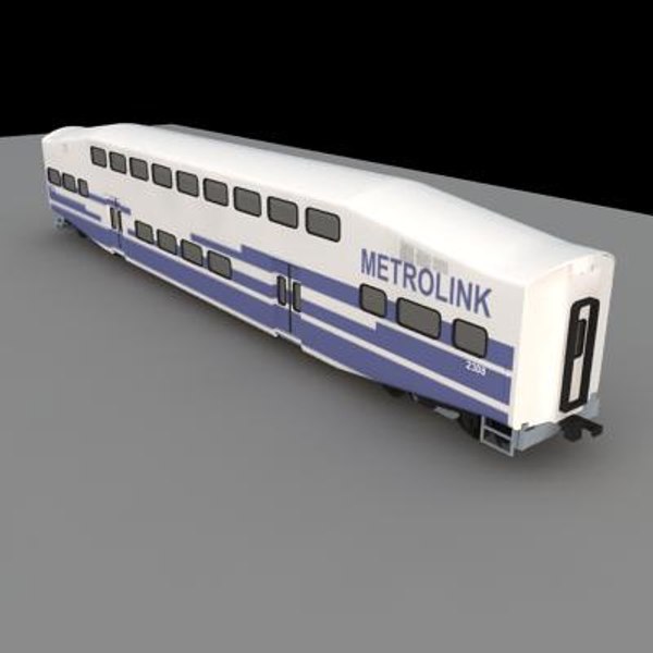 3d metrolink train