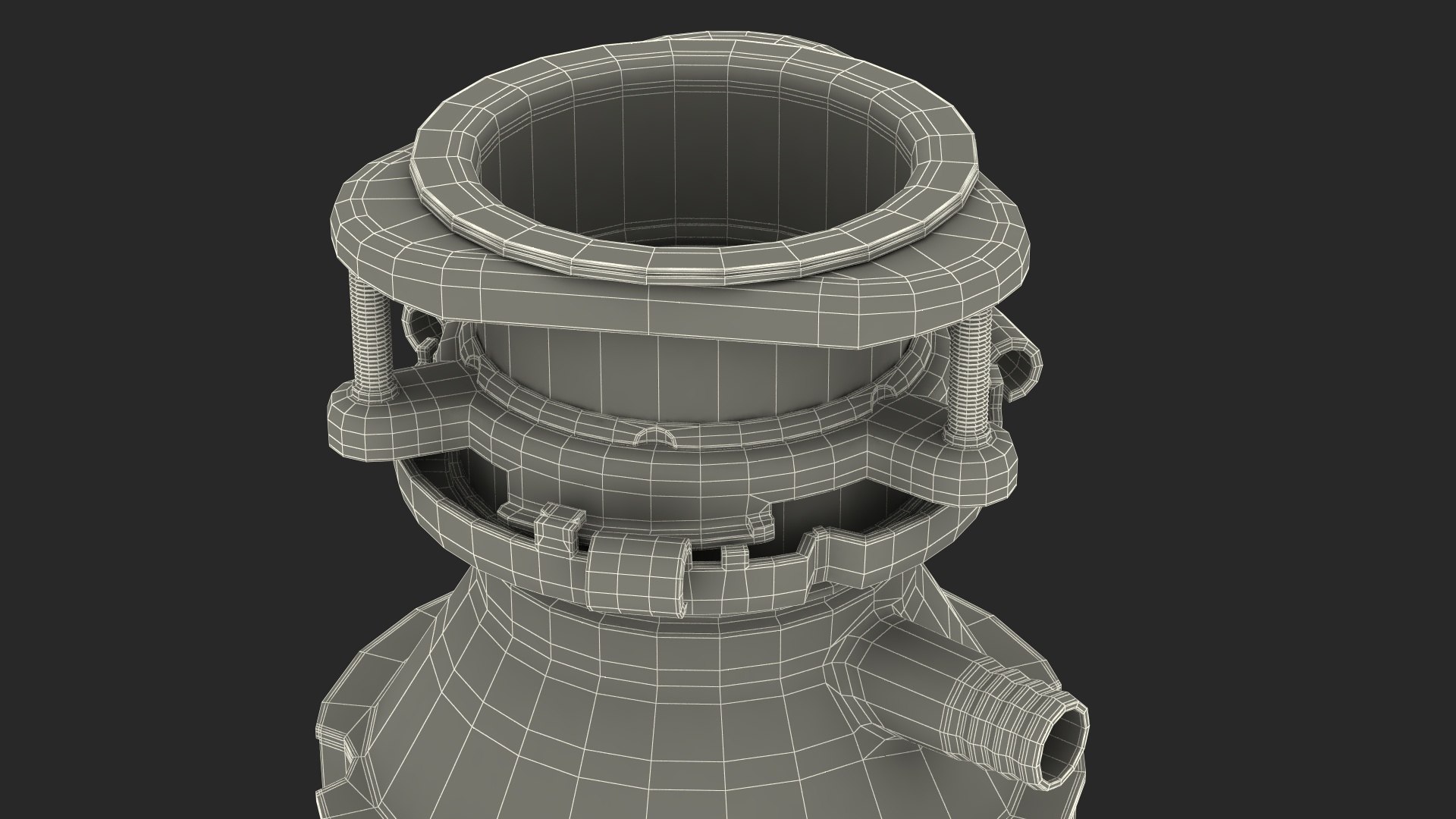 3D Food Waste Disposer - TurboSquid 2017688