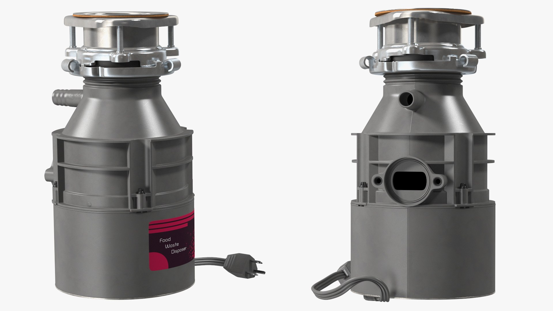 3D Food Waste Disposer - TurboSquid 2017688
