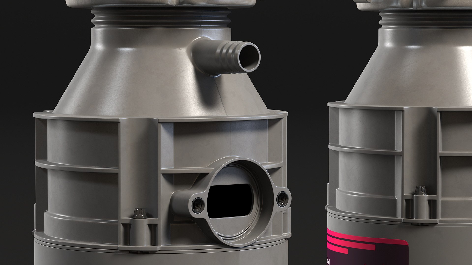 3D Food Waste Disposer - TurboSquid 2017688