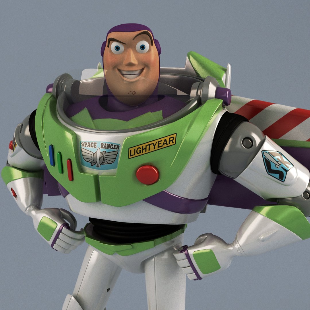 3ds buzz lightyear pose 1