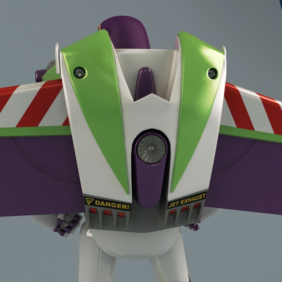 3ds buzz lightyear pose 1