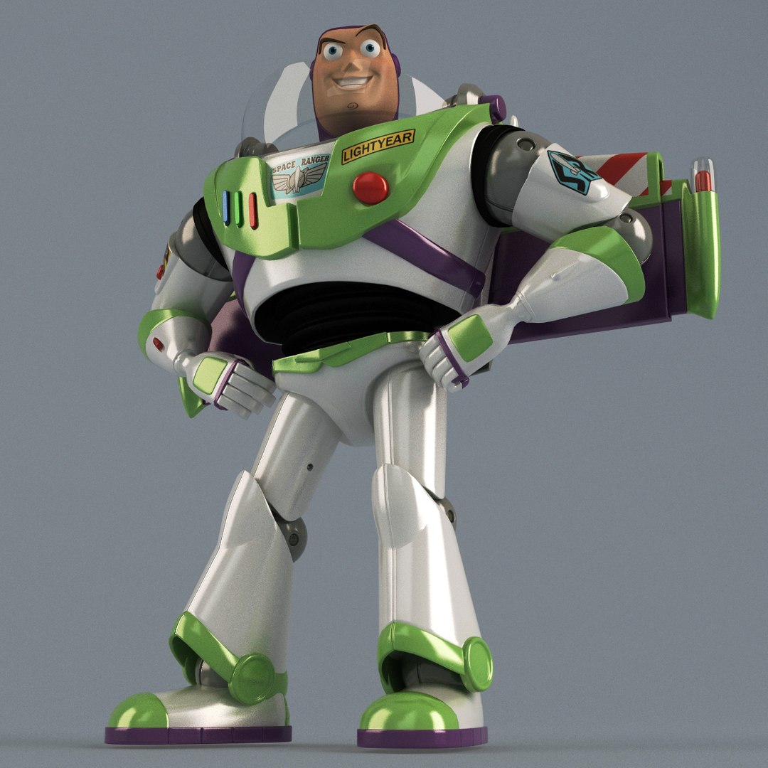 3ds buzz lightyear pose 1