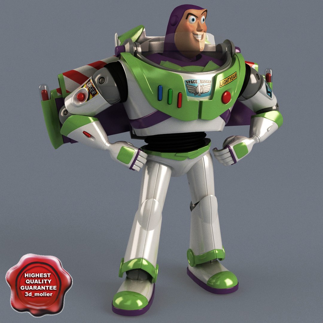 3ds buzz lightyear pose 1