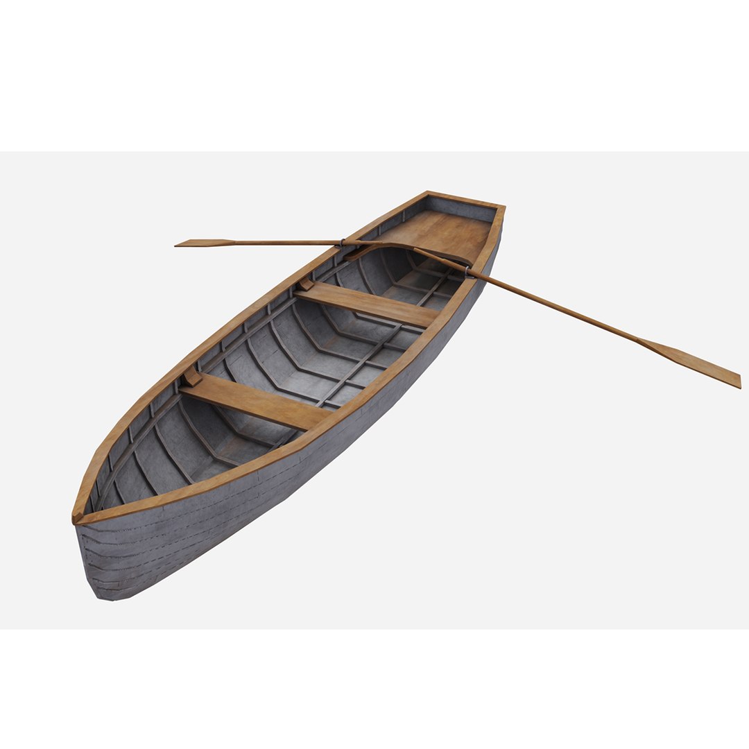 3D rowboat row boat - TurboSquid 1694773