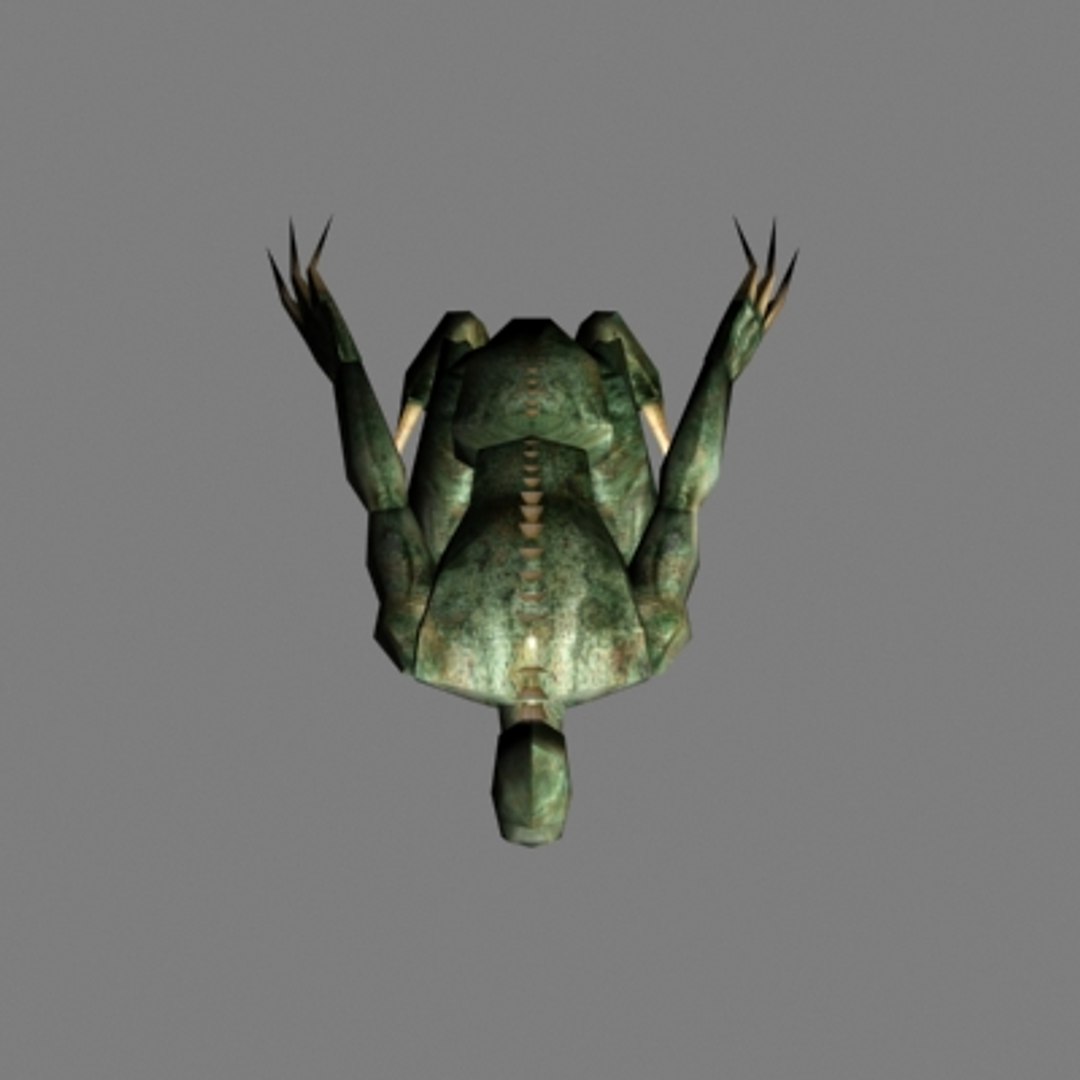 3ds Max Alien Mutant Animation