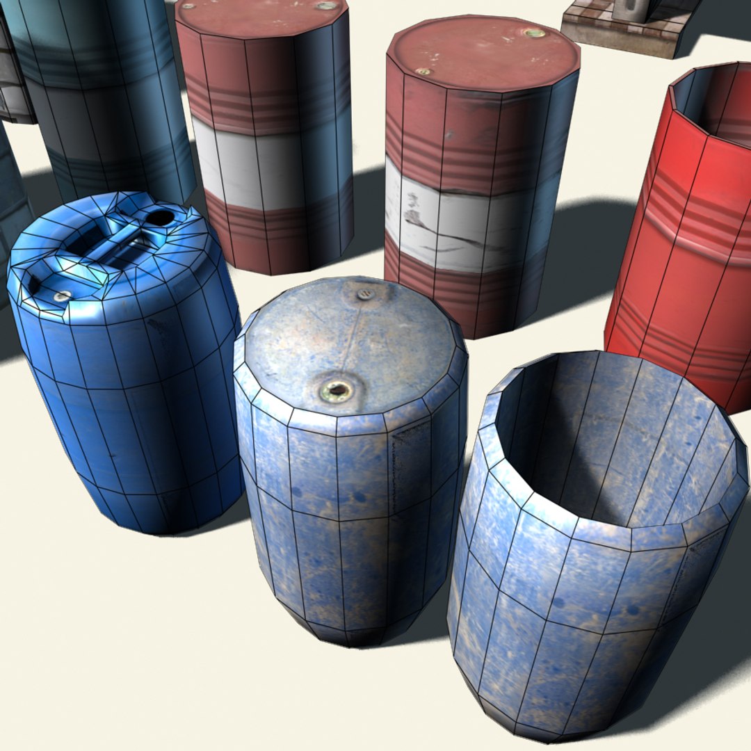 3d Water Liquid Tanks
