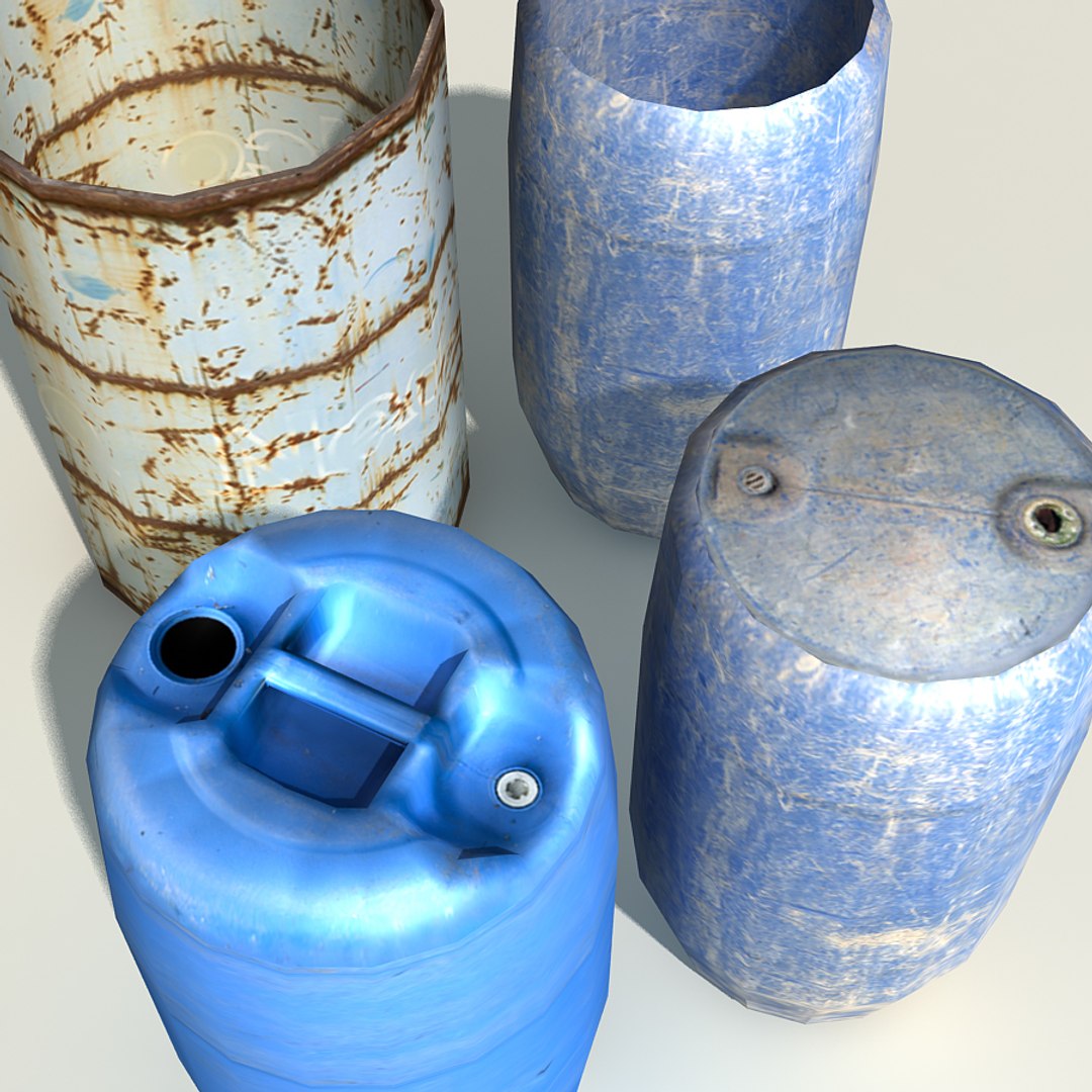 3d Water Liquid Tanks