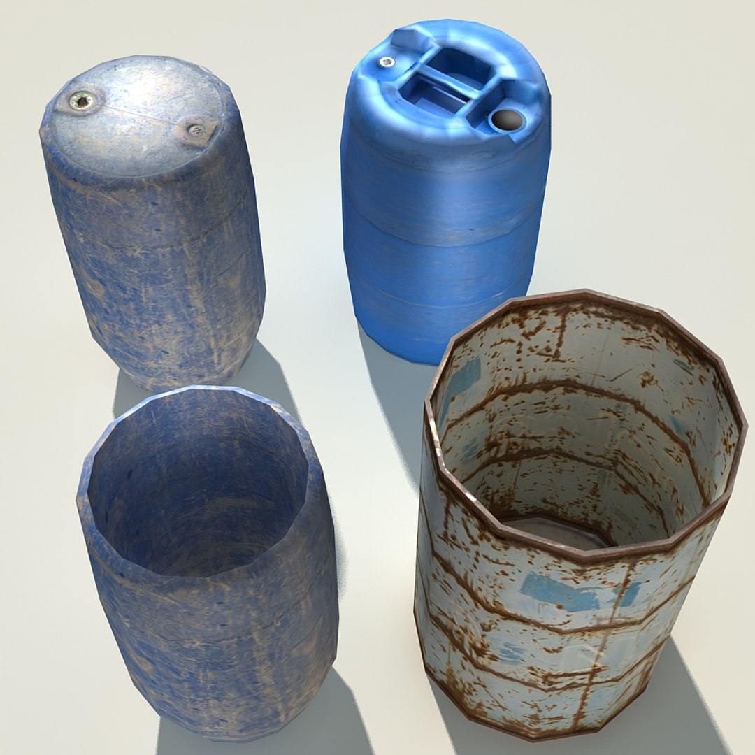 3d Water Liquid Tanks