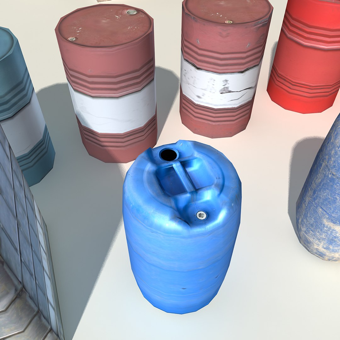 3d Water Liquid Tanks