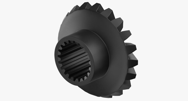 modelo 3d Piñón biselado engranaje 02 - TurboSquid 1402673