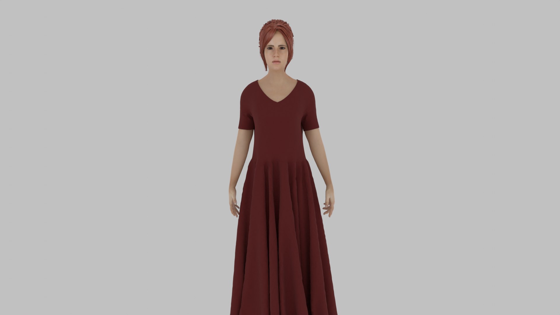 Lady Woman 3D Model - TurboSquid 2011073