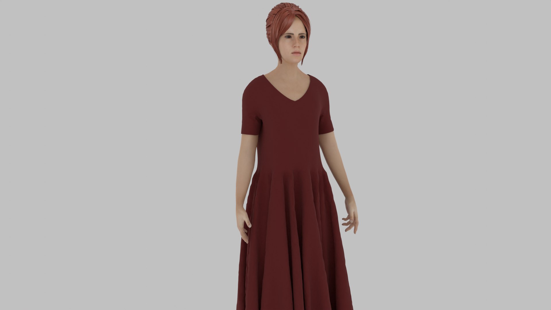 Lady Woman 3D Model - TurboSquid 2011073