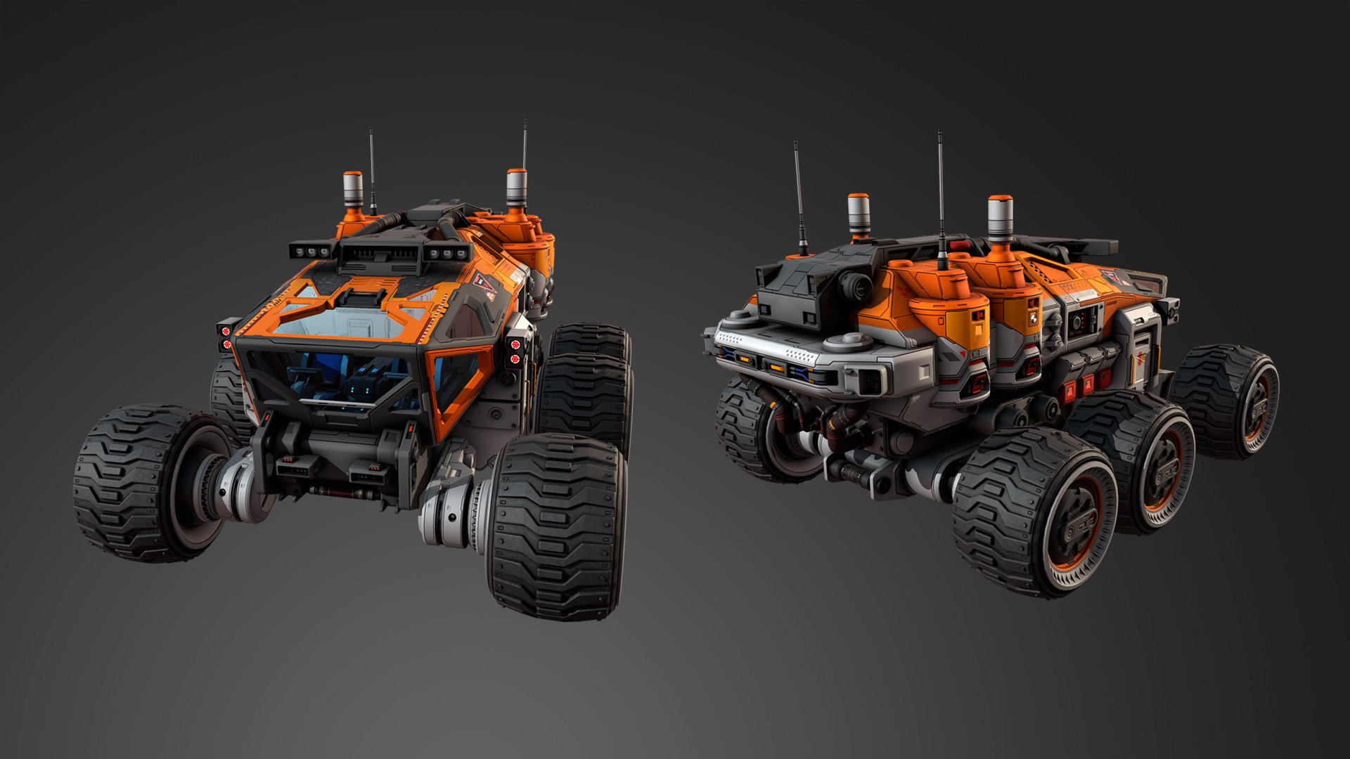 Exoplanet Rover 3D - TurboSquid 1228668