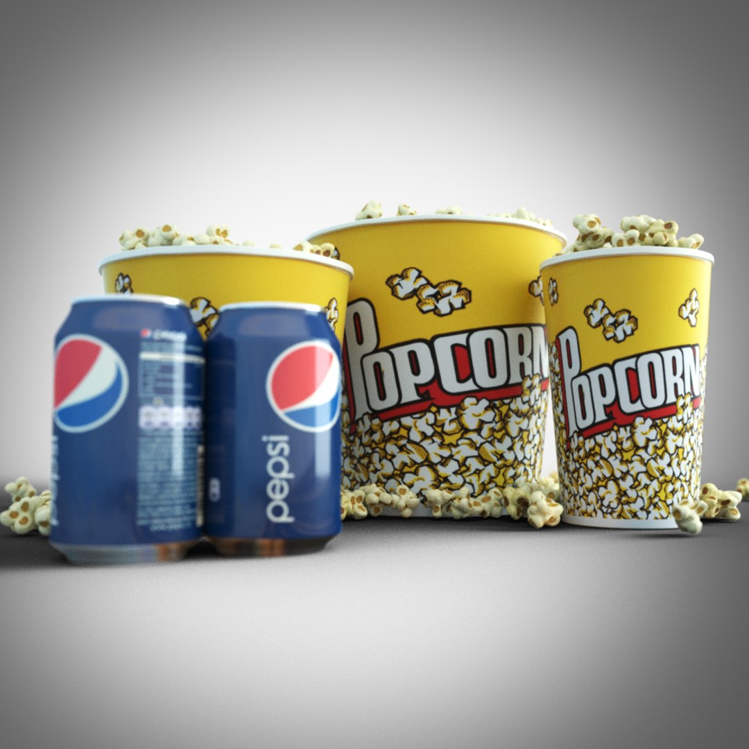 popcorn set 3d 3ds