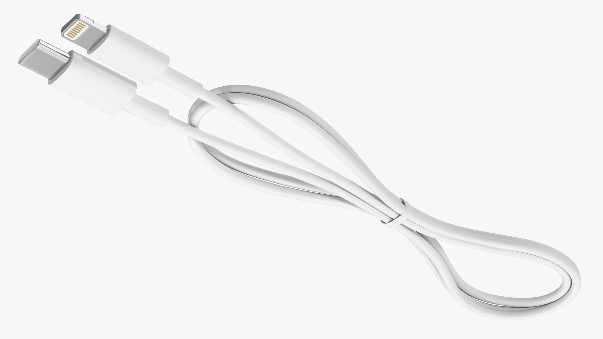 3D usb type-c lightning cable model - TurboSquid 1596477
