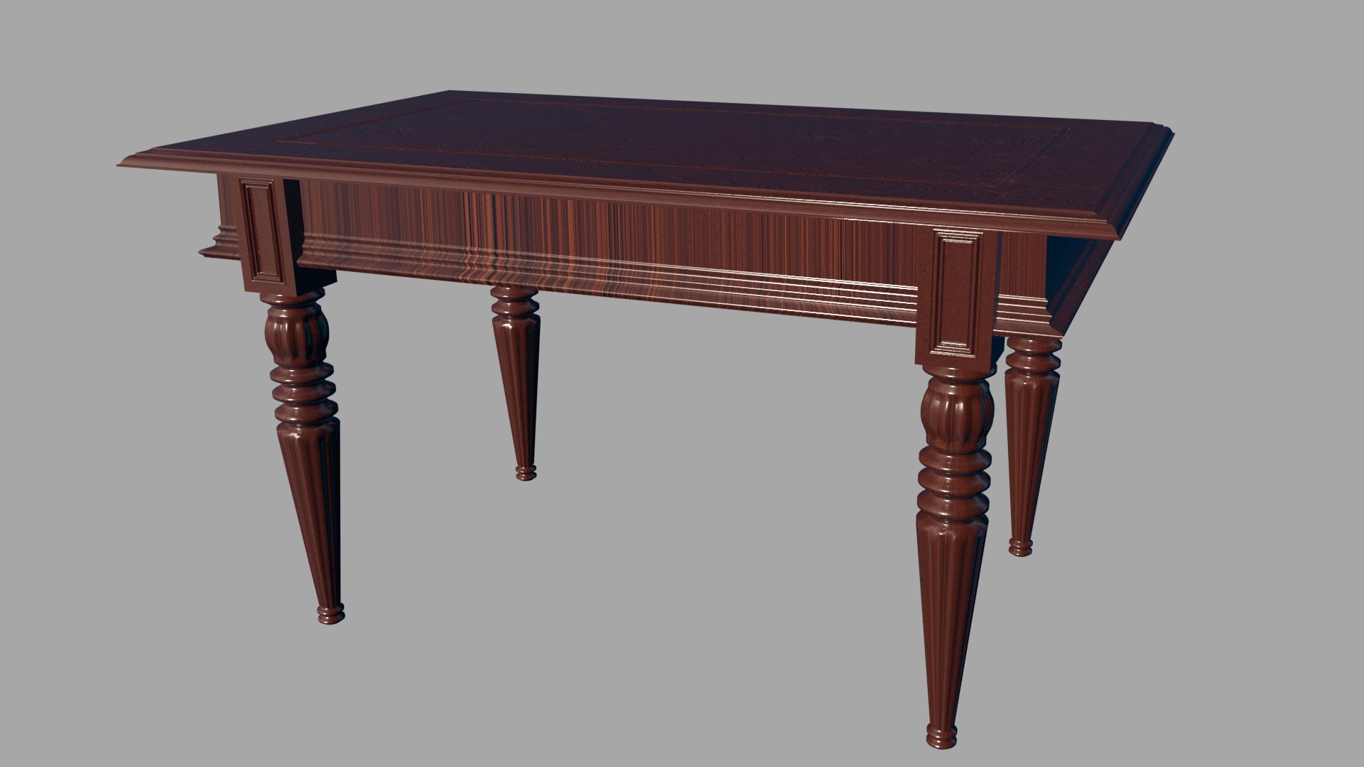 3D Model Classical Coffee Table - TurboSquid 2337069