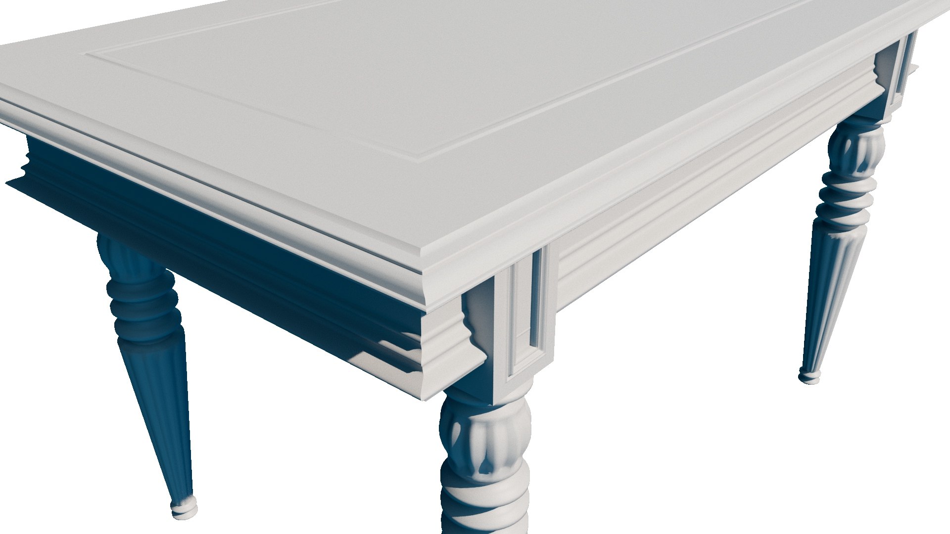 3D Model Classical Coffee Table - TurboSquid 2337069