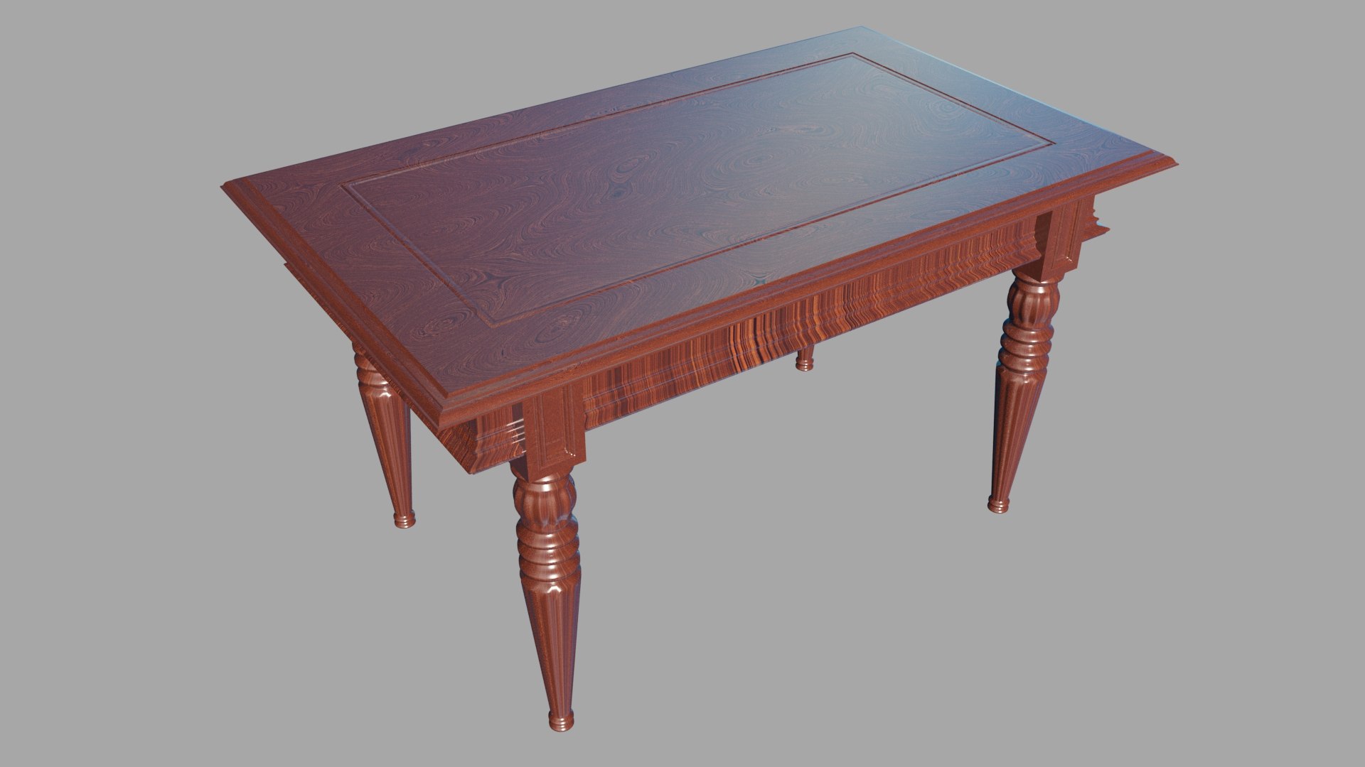 3D Model Classical Coffee Table - TurboSquid 2337069
