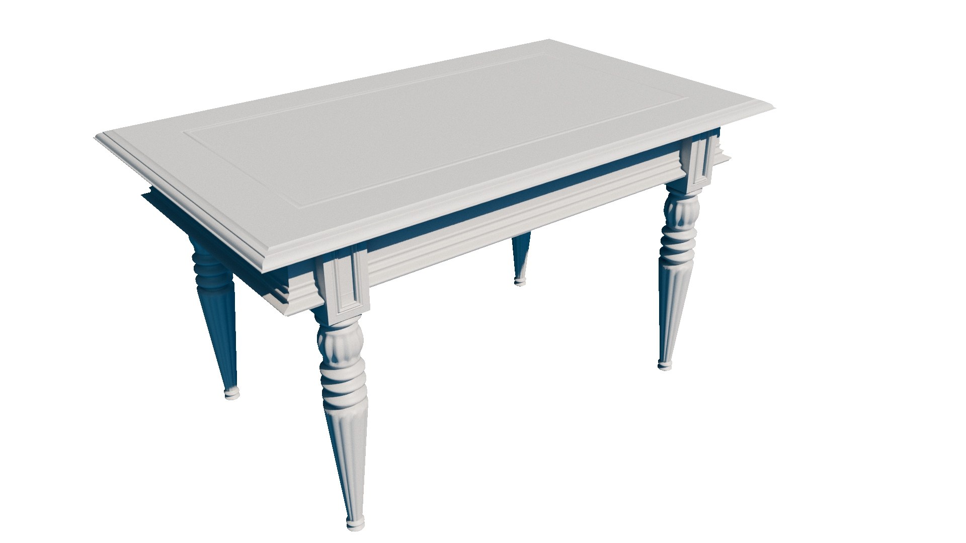 3D Model Classical Coffee Table - TurboSquid 2337069