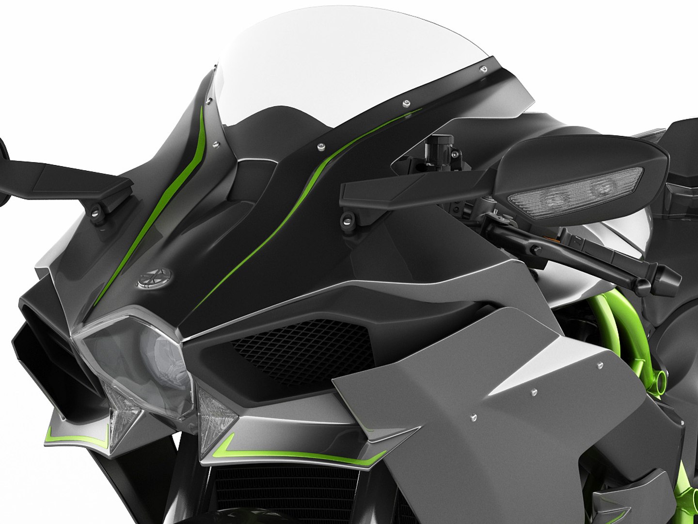 Kawasaki H2 Ninja 3d 3ds