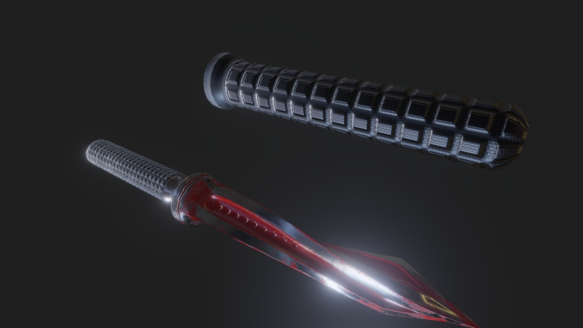 Microtech Jagdkommando Tri-edge Dagger 3D Model - TurboSquid 1250289