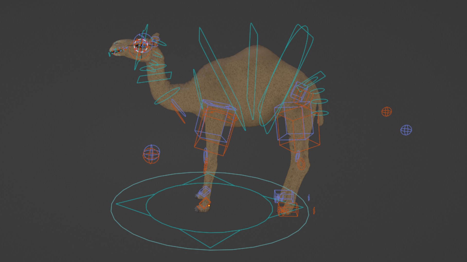 3D Camel 3D Model Rigged And Animated - TurboSquid 2299180