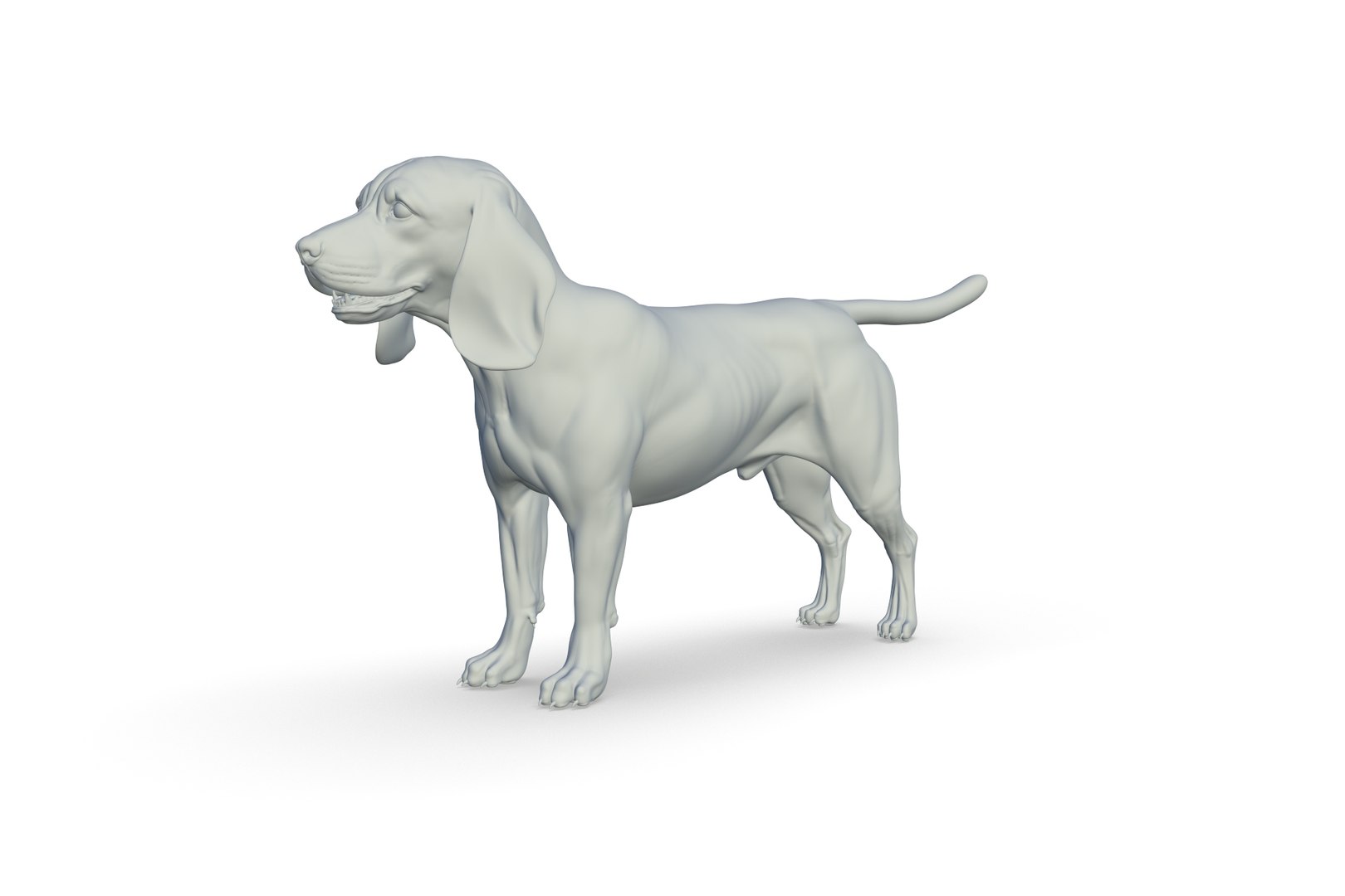 Beagle 3D Model - TurboSquid 2214000