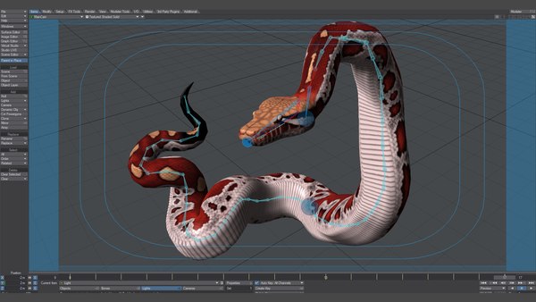 modelo 3d Pitón de sangre: aparejado - TurboSquid 1774503