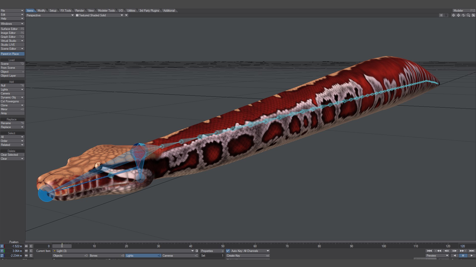 3D model Blood Python - Rigged - TurboSquid 1774503