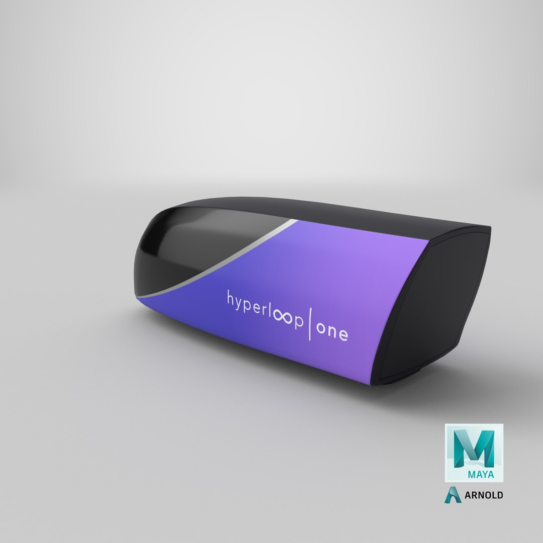 Hyperloop Train 3D - TurboSquid 1450956