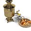Russian Samovar Tea Set 3d Model