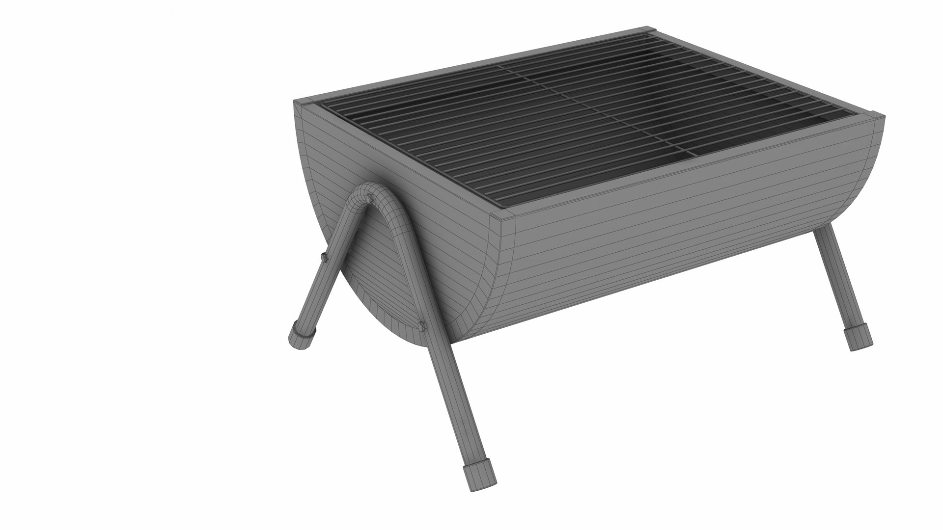 Barbecue Equipment 3D Model - TurboSquid 2400266