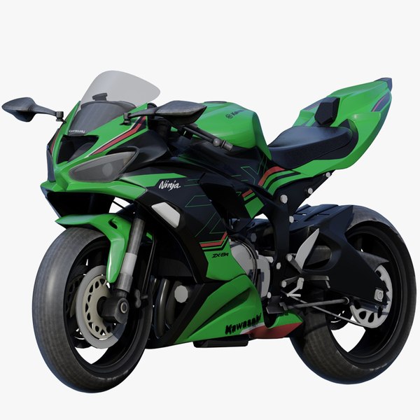 modelo 3d Kawasaki ninja zx6r - TurboSquid 2317985
