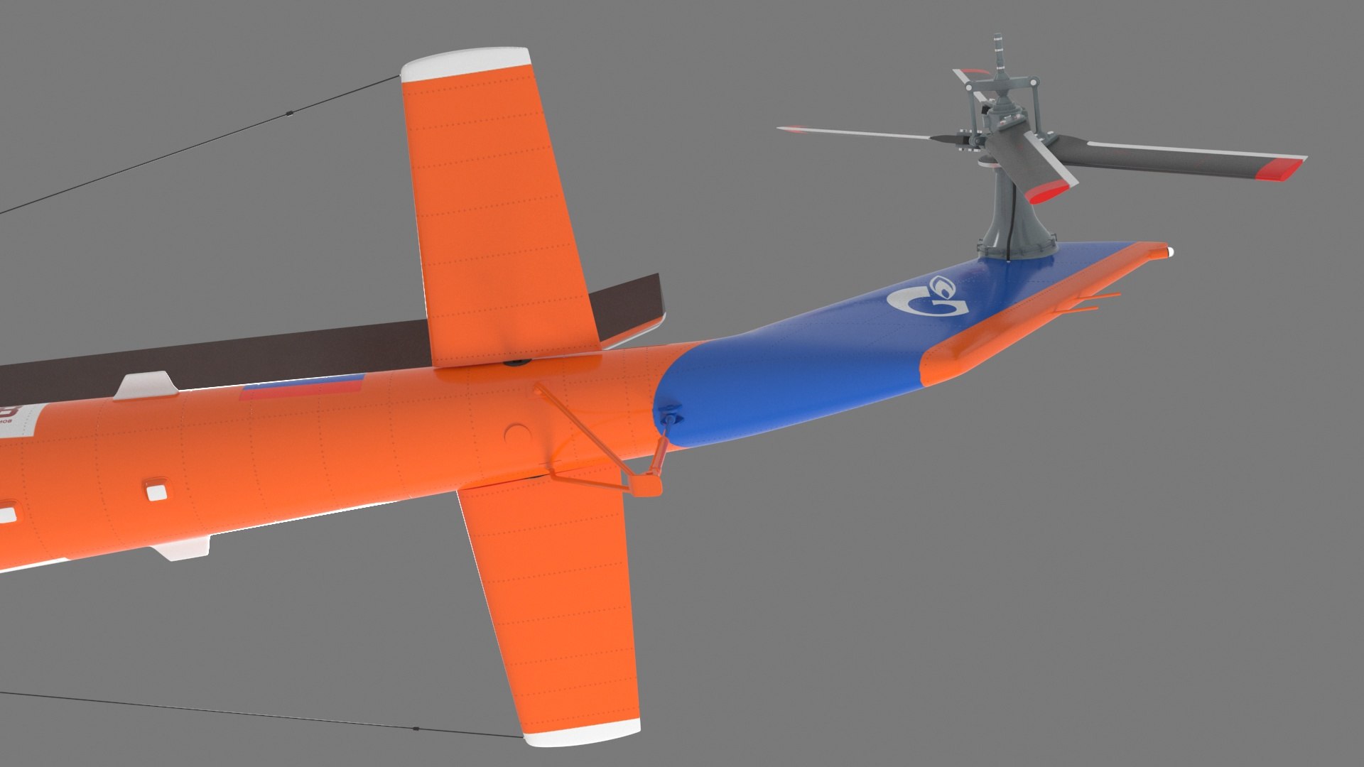 Russian Cargo Helicopter Gazprom MI-171 A3 Model - TurboSquid 2204058