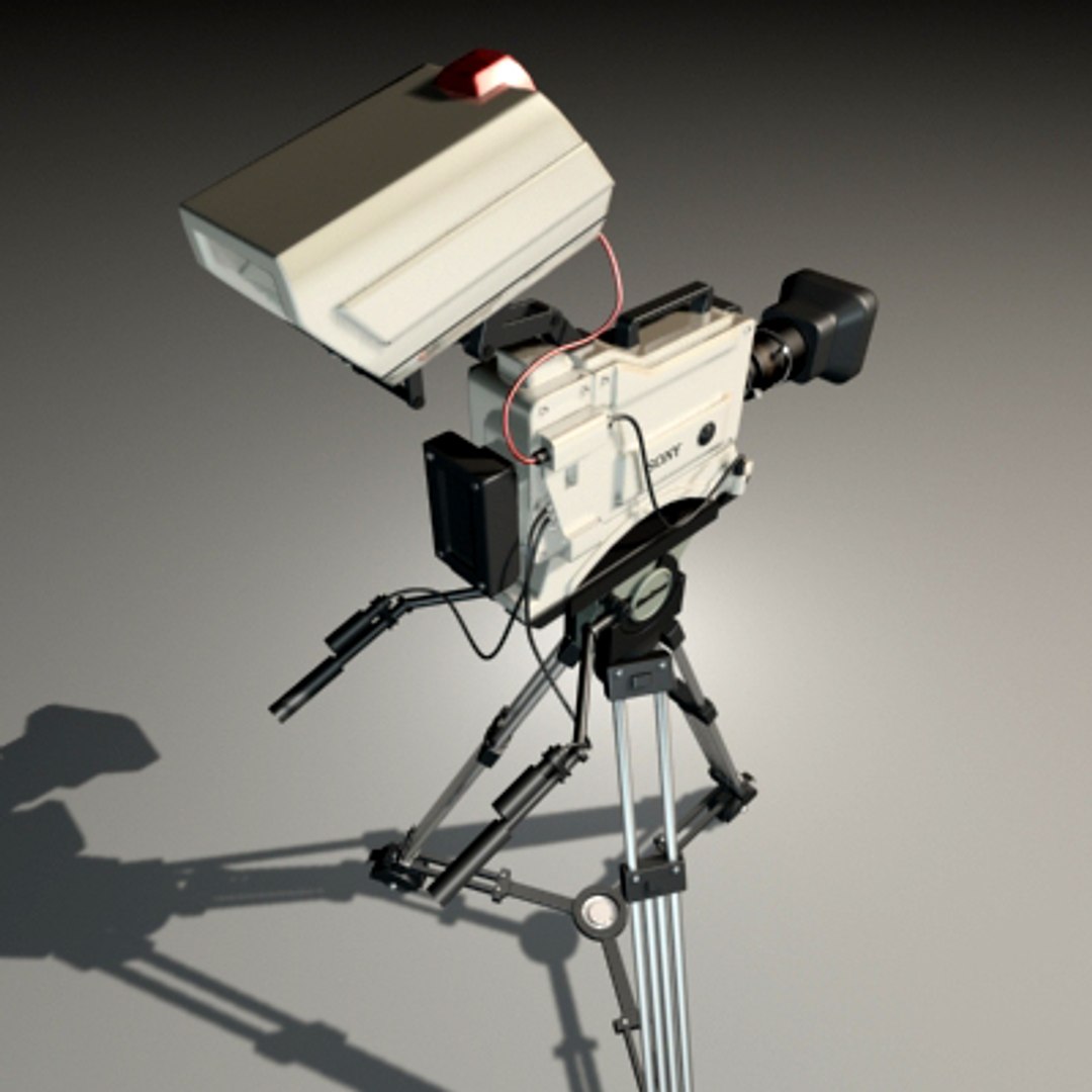 Sony Betacam Video Camera 3d 3ds