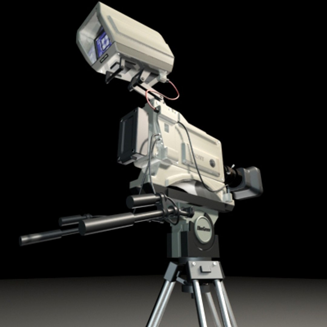 Sony Betacam Video Camera 3d 3ds