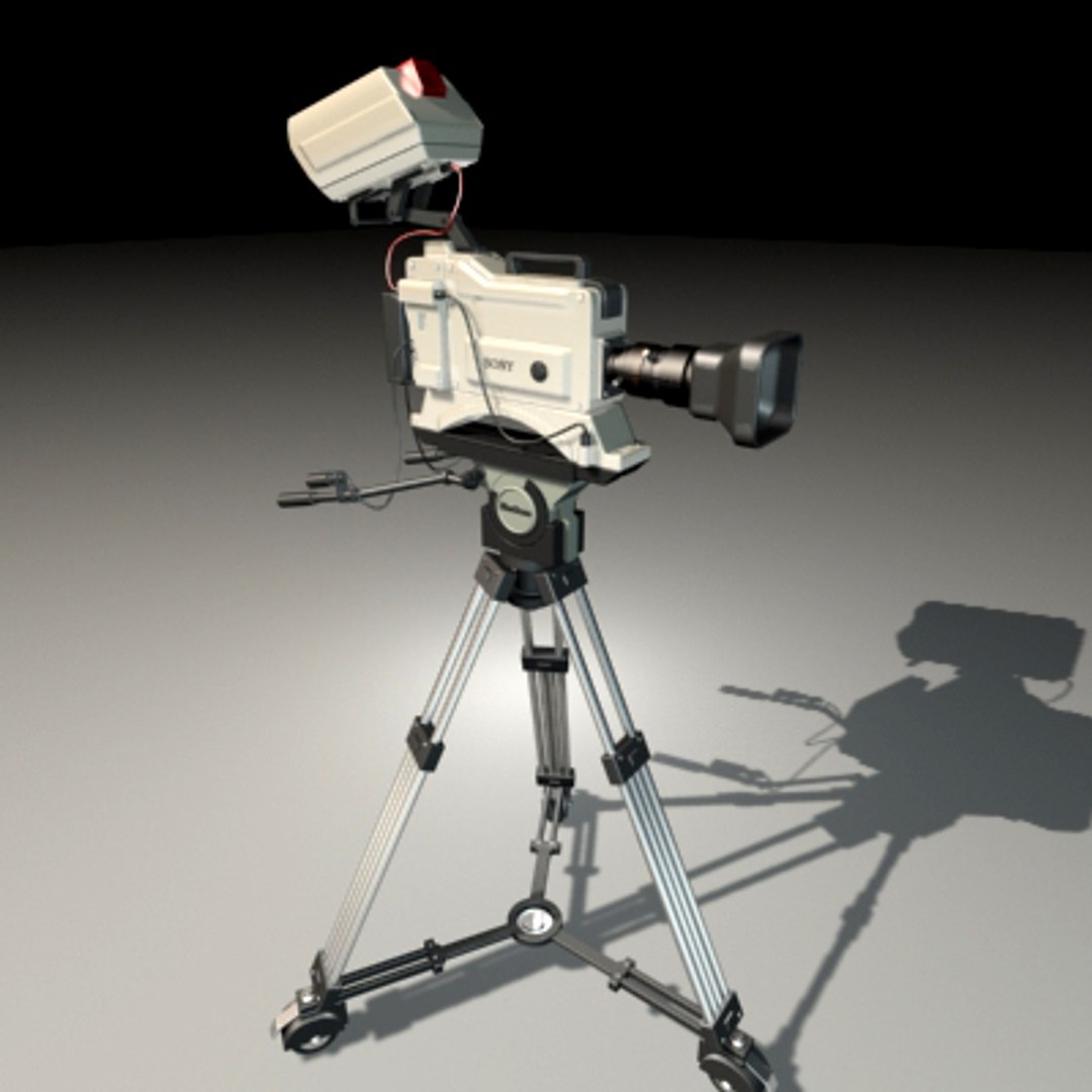 Sony Betacam Video Camera 3d 3ds