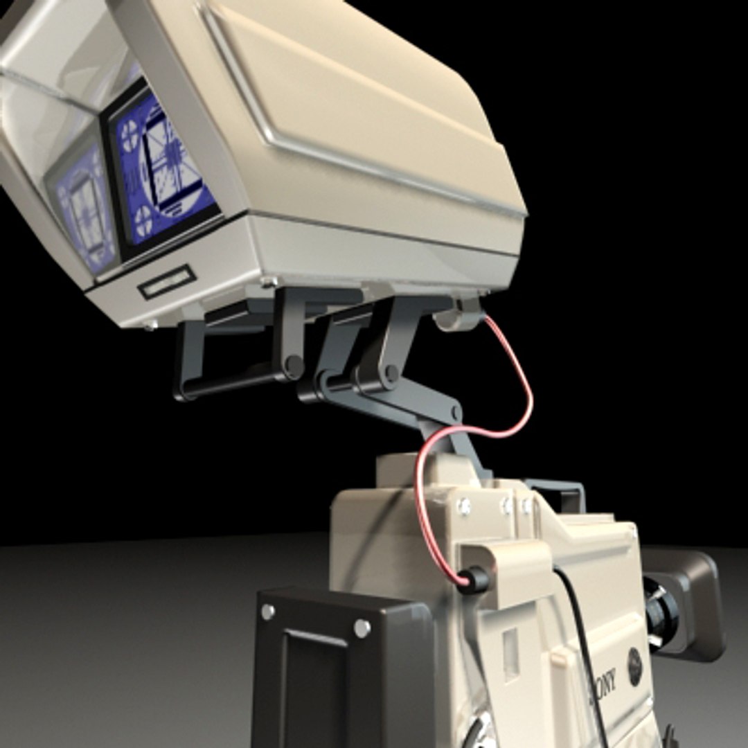 Sony Betacam Video Camera 3d 3ds